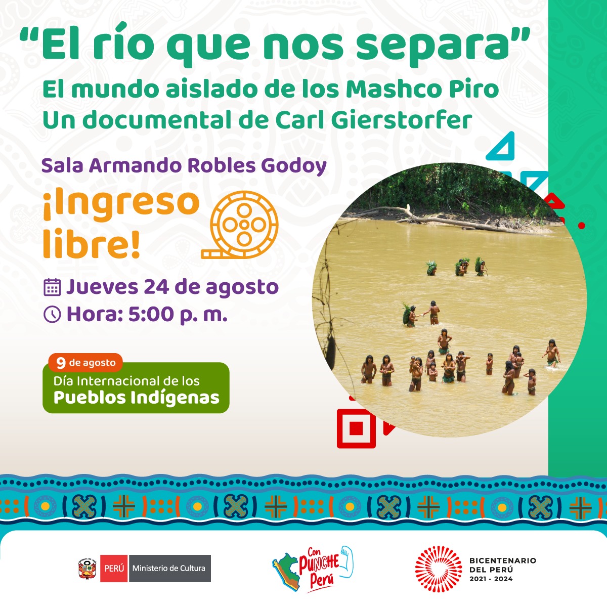 Presentarán documental sobre los mashco piro: indígenas en aislamiento ...